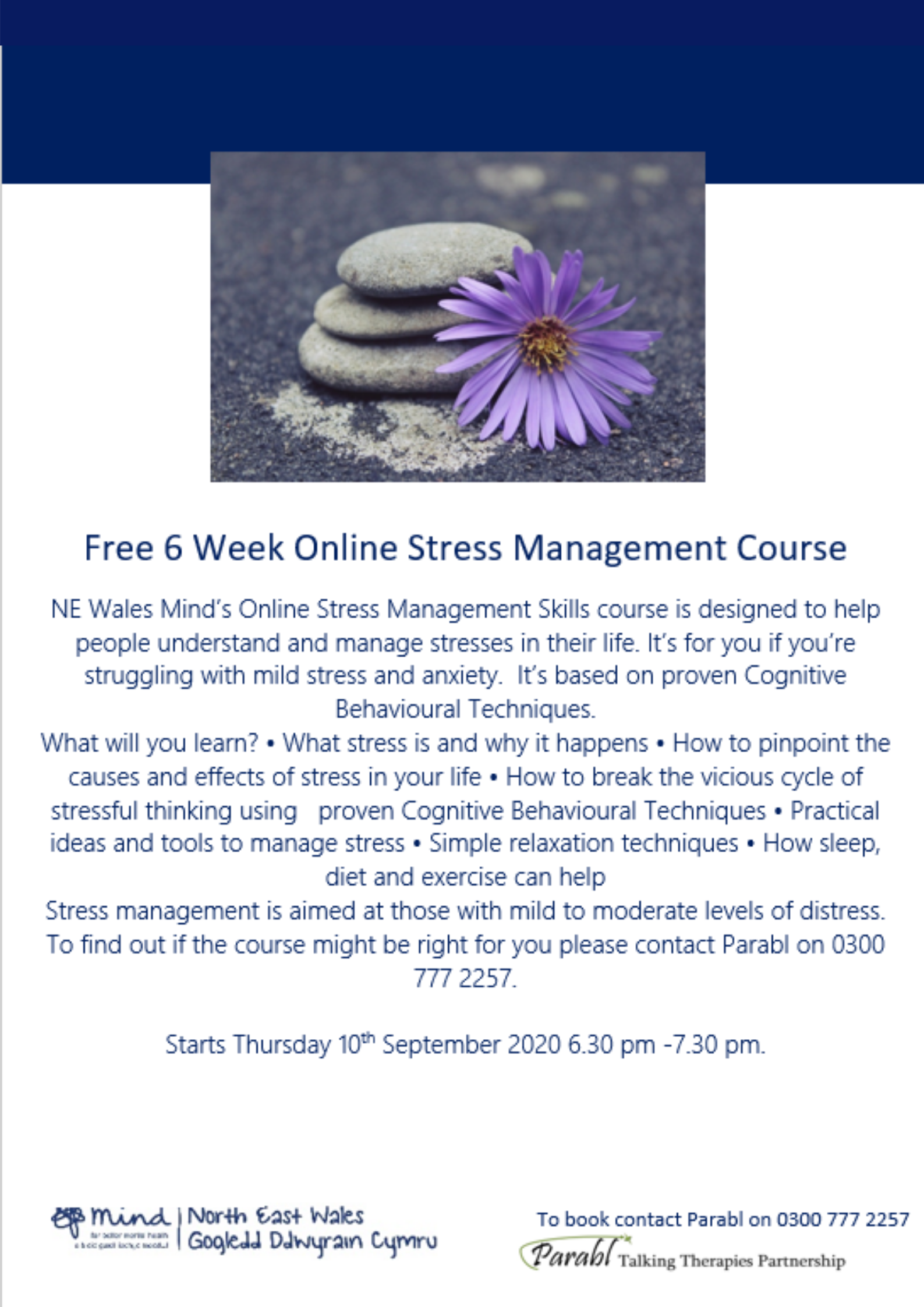 What is available? | Parabl the Talking Therapies Partnership